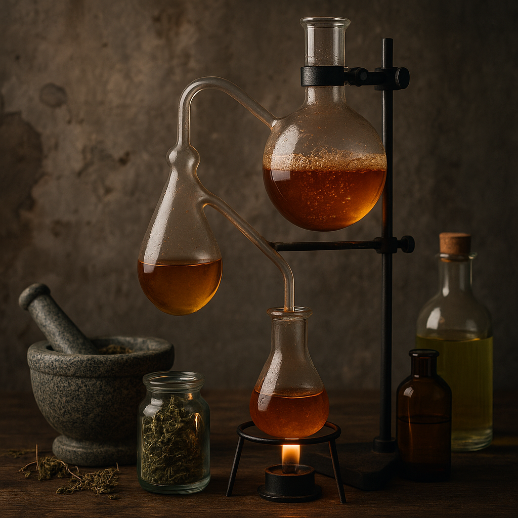 spagyric extraction method